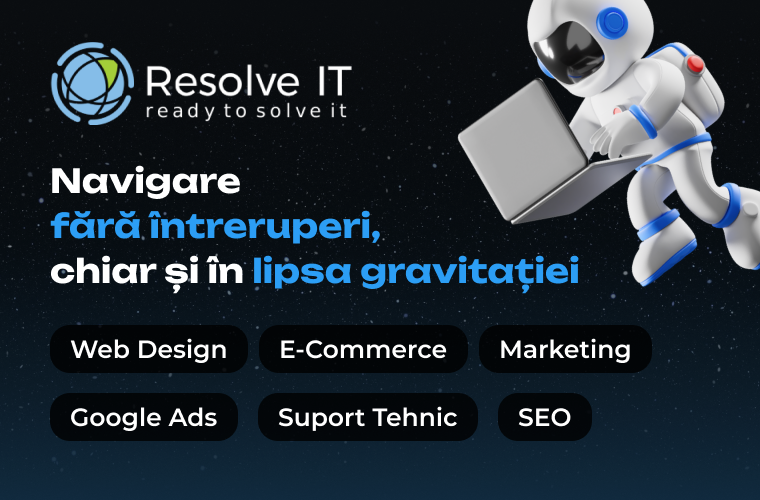 Dezvoltare web și marketing digital la cheie — Resolve IT